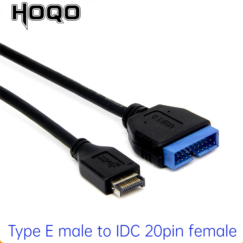 IDC 20Pin to type-e motherboard conversion cable USB3.1Type-E to IDC20P ...