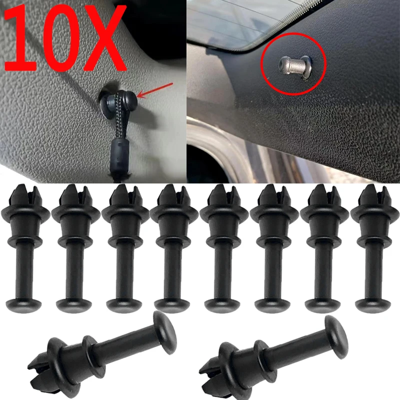 10X-Boot-Trunk-Parcel-Shelf-Strap-String-Clips-Tray-String-Hanger-Pivot ...