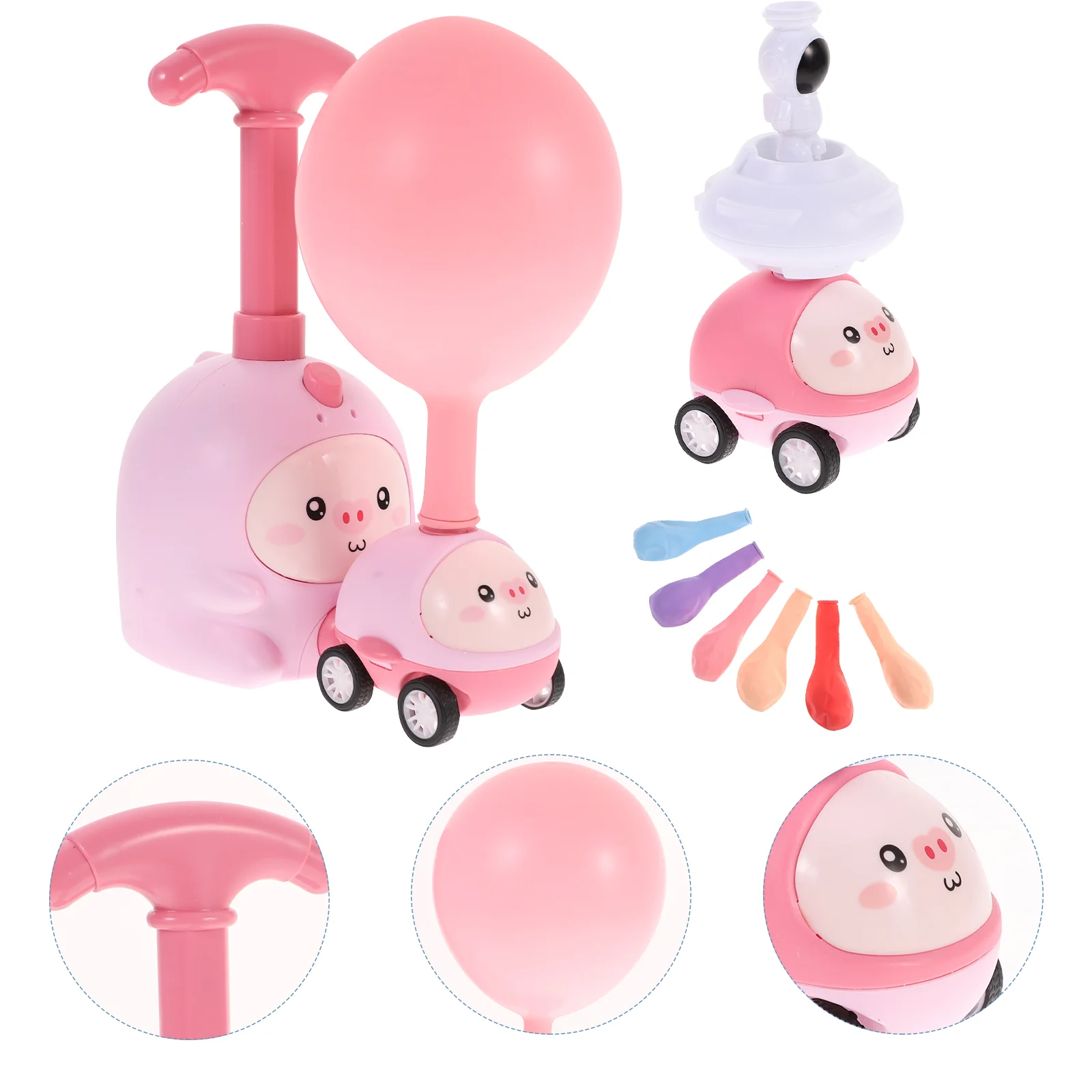 Balloon Toy Car Launcher Power Air Science Educational Aerodynamic Toys ...