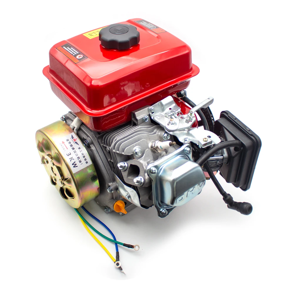 3-8KW-Gasoline-Engine-Generator-Electric-Tricycle-Four-Wheeled-Car ...