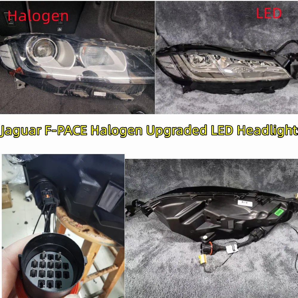 Car Headlight Modification Pair Headlamps Headlights Modified For ...
