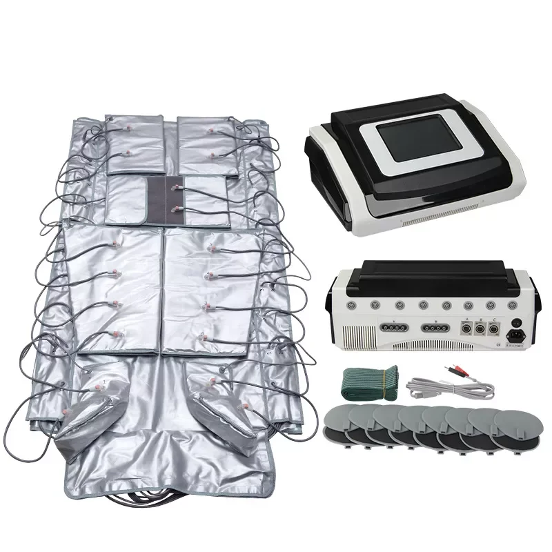 Portable 3-in-1 EMS Air Pressure Massager Lymphatic Drainage Therapy ...