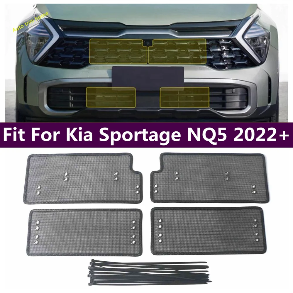 Insect-Screening-Metal-Mesh-Front-Grille-Insert-Protector-Net-Cover-Trim-Fit-For-Kia-Sportage ...
