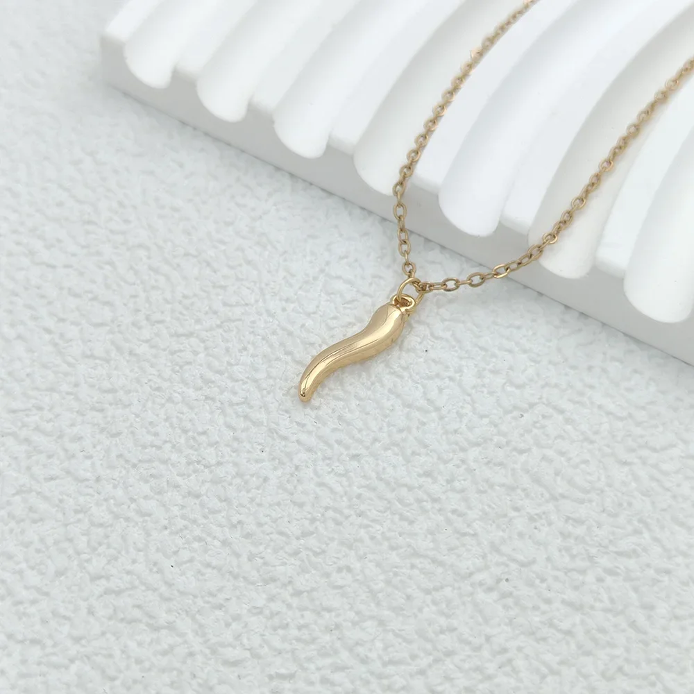 Fashion-Korean-Hot-Pepper-chili-Necklace-For-Women-Cute-Red-Chilli ...
