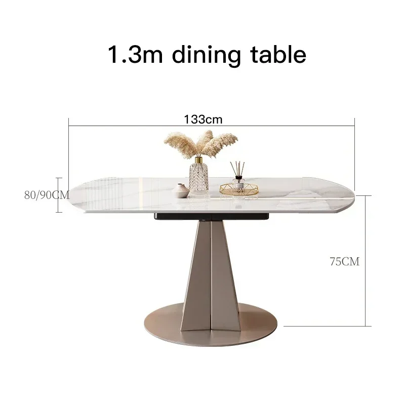 Mesa-De-Comedor-extensible-De-6-plazas-para-restaurante-muebles-De ...