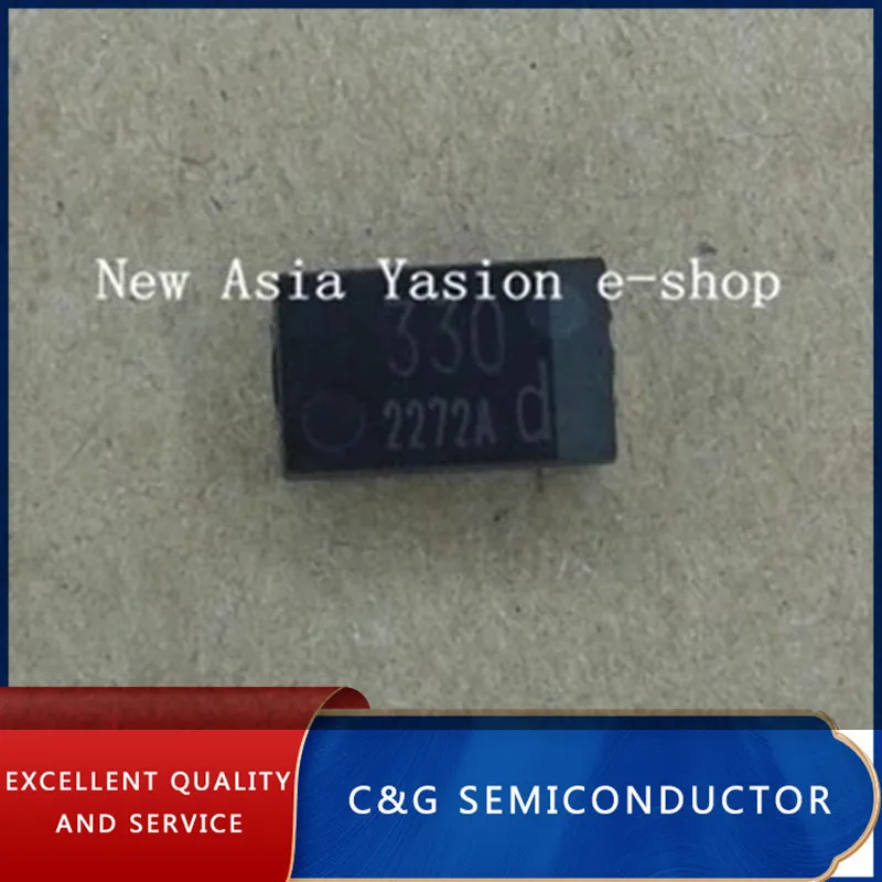 10pcs SMD Tantalum Polymer Capacitors,Polymer Capacitance,EEF-CX0D331R ...