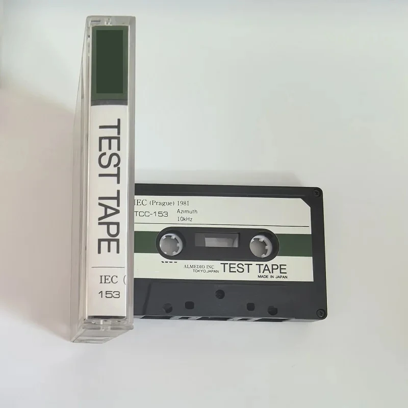 ABEX TEST TAPE TCC-153 10kHz-10dB Azimuth test tape head azimuth ...