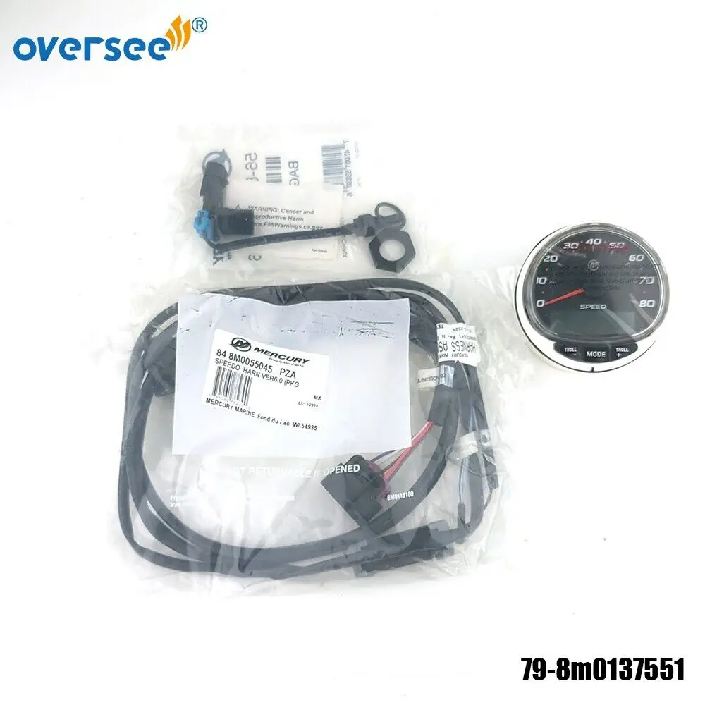 79-8M0137551-SPPED-80MPH-MAND-W-Harness-Mercury-SmartCraft-SC1000 ...