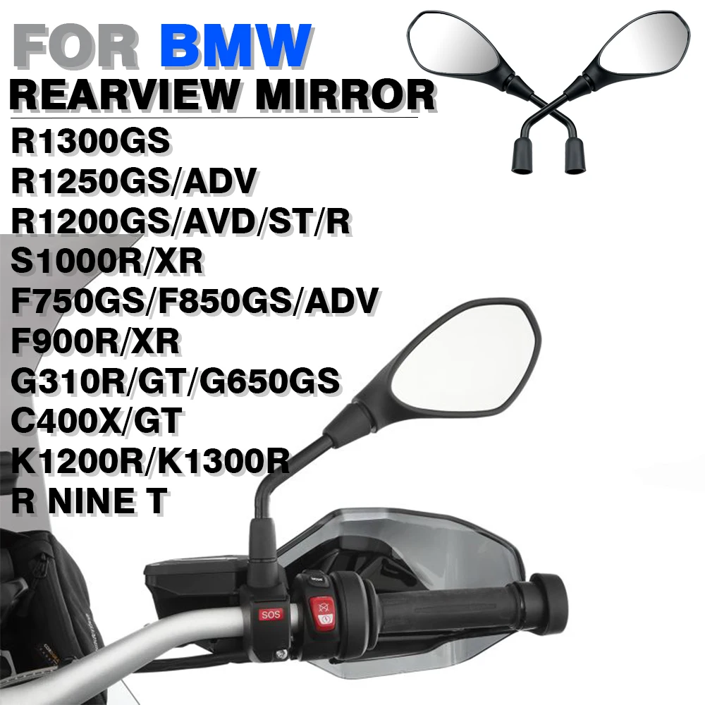 Motorcycle-Rearview-Mirror-For-BMW-R1250GS-R1200-GS-S1000R-XR-F900R-XR ...