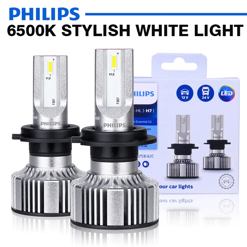 Philips-G2-LED-Headlight-H4-H7-LED-Car-bulb-HB4-LED-9012-HIR2-H8-H16 ...