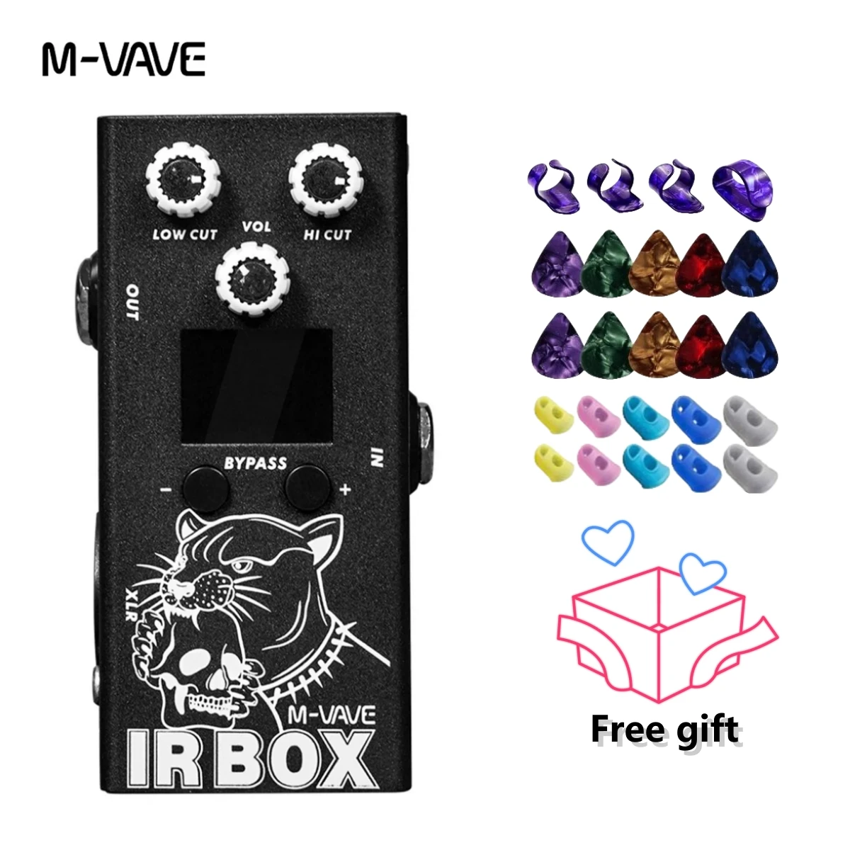 M-VAVE-Guitar-Pedal-Effectr-IR-BOX-Cabinet-Simulator-IR-Loader-Highly ...