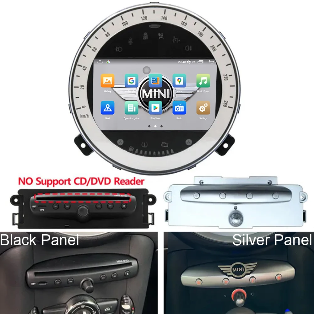 for-MINI-Cooper-R56-R57-R58-S-Clubman-Clubvan-Coupe-android-auto ...