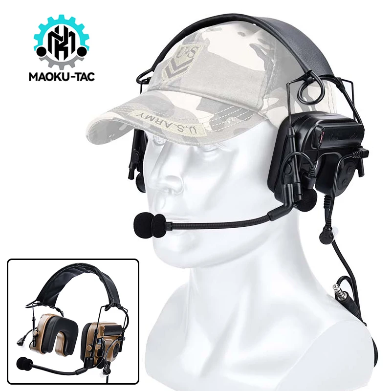 Tactical-C4-Headset-Communication-Noise-Cancelling-Vacuum-Earplugs ...