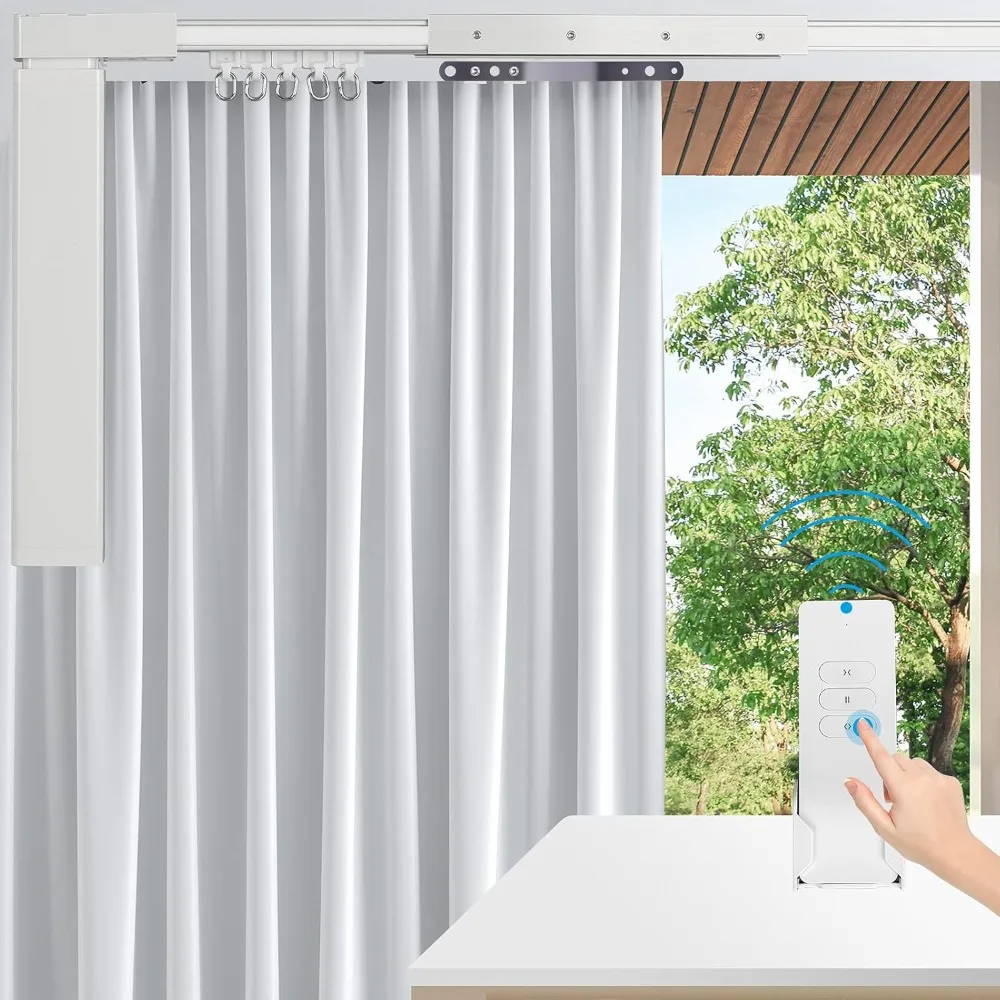 Electric-Curtain-Tracks-87-244-Smart-Curtains-Motorized-Opener-Curtains ...