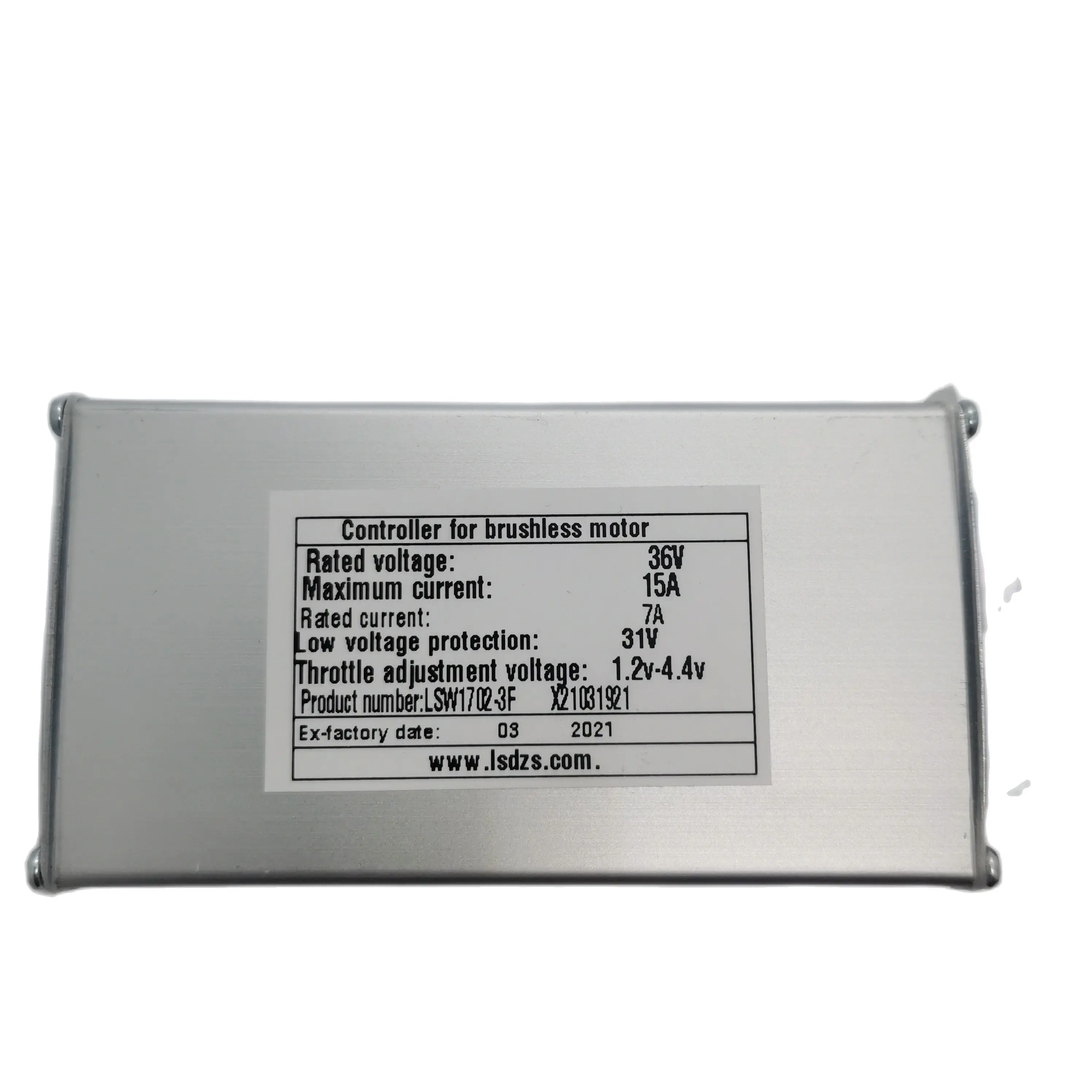 Electric Bike Controller for Brushless Motor 36V 15A LSW1702-3F LSDZS ...