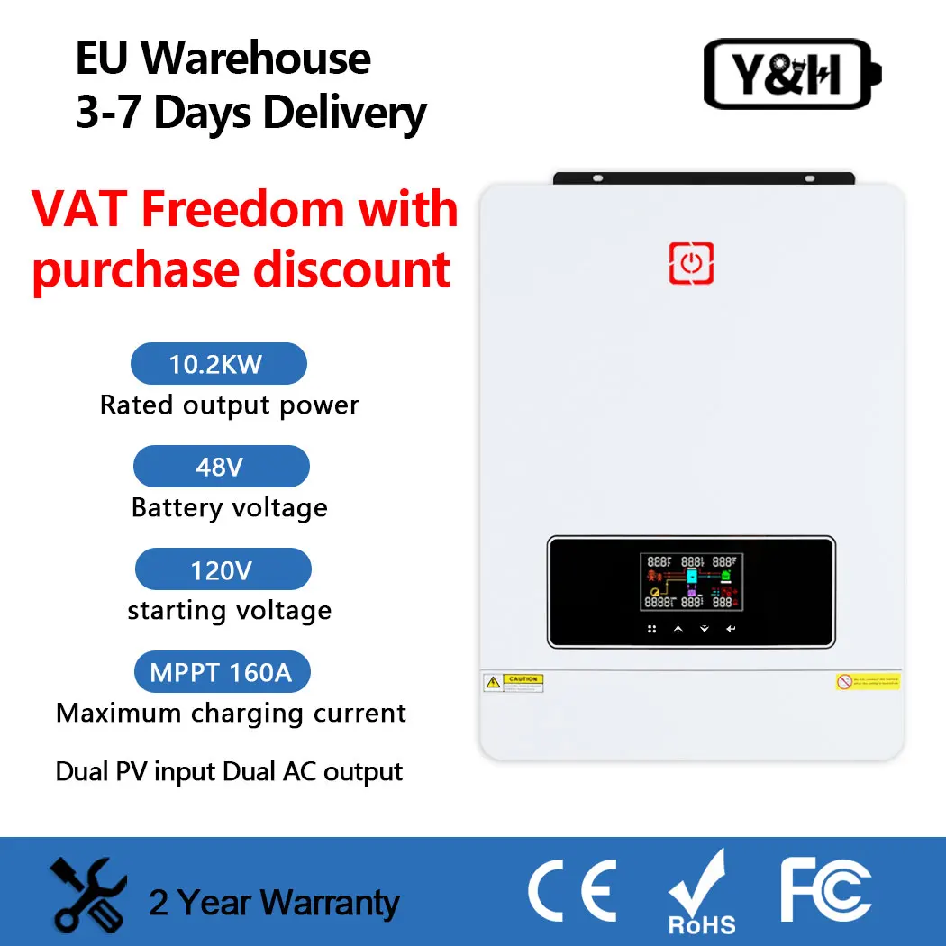 Y-H-10-2KW-On-Off-grid-Solar-Hybrid-Inverter-DC48V-to-AC230V-Output ...
