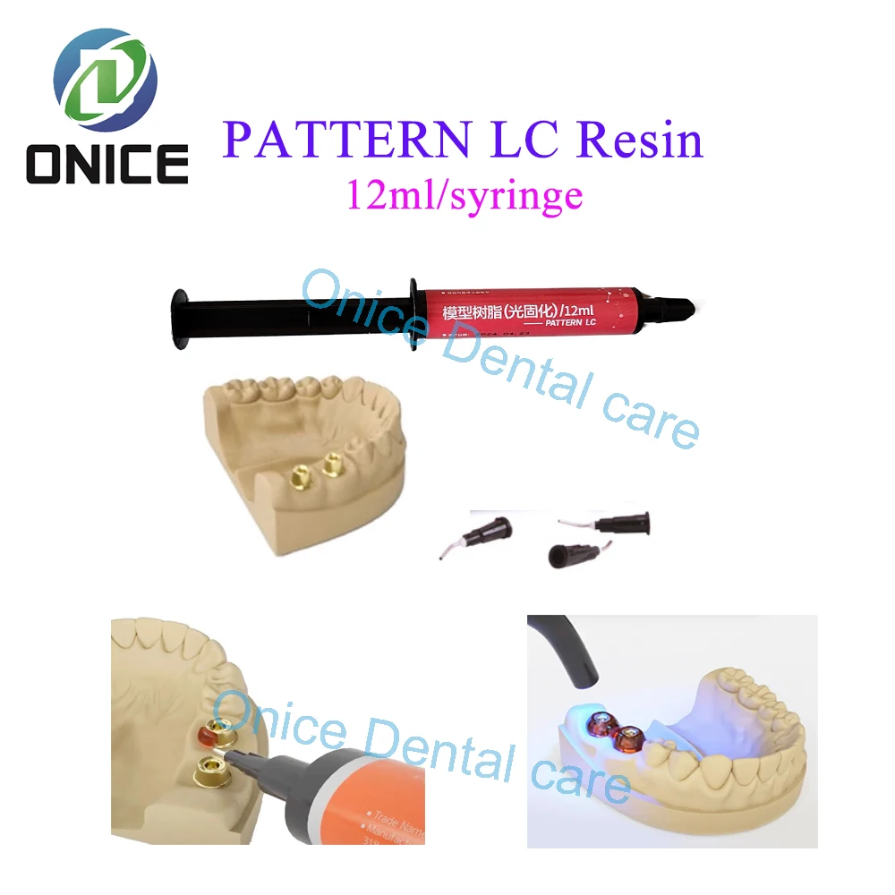 Dental Lab Material Dental Pattern LC Flow Resin 12ml Light Curing ...