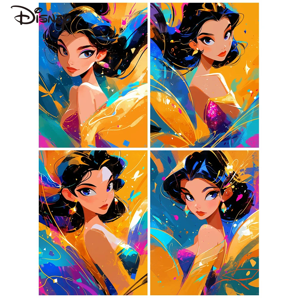 Disney-Diamant-Stickerei-Mulan-Prinzessin-Malerei-Cartoon-volle ...
