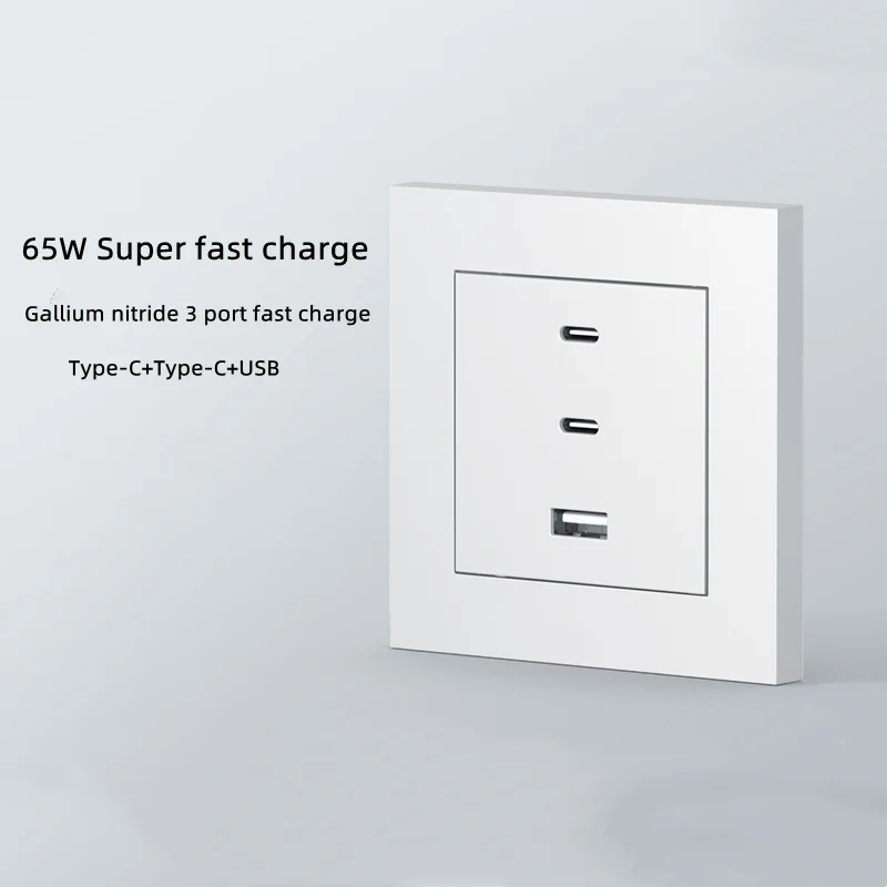 Electric Socket Usb Port Fast Charging | Eu Socket Usb Quick Charge ...