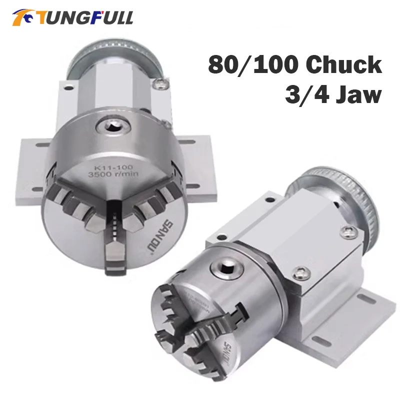 3-Backen-Spannfutter-100mm-80mm-4-Backen-Spannfutter-f-r-Mini-CNC-Fr ...