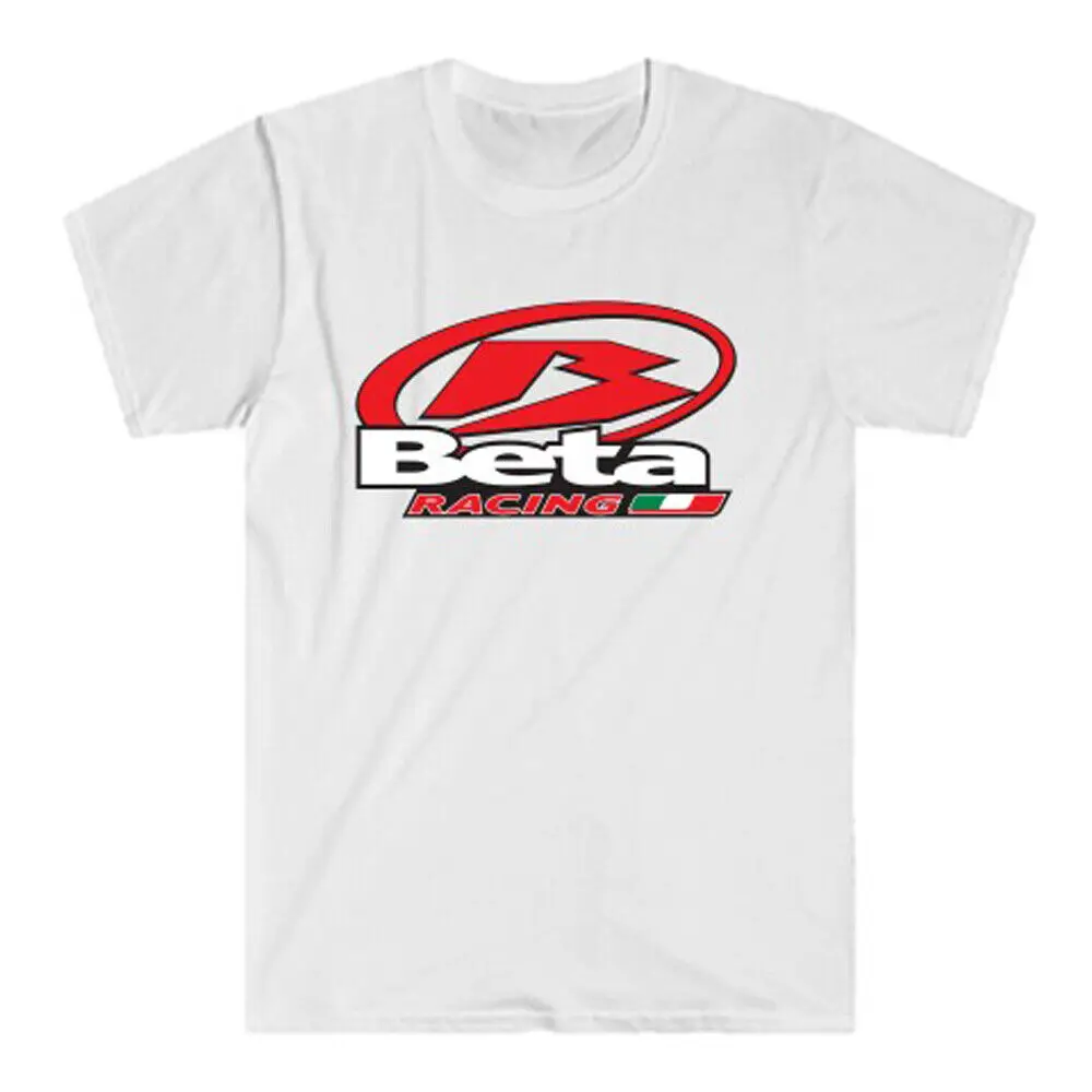 Beta Racing Motorcycle Logo White T-Shirt Size S to 5XL - AliExpress ...