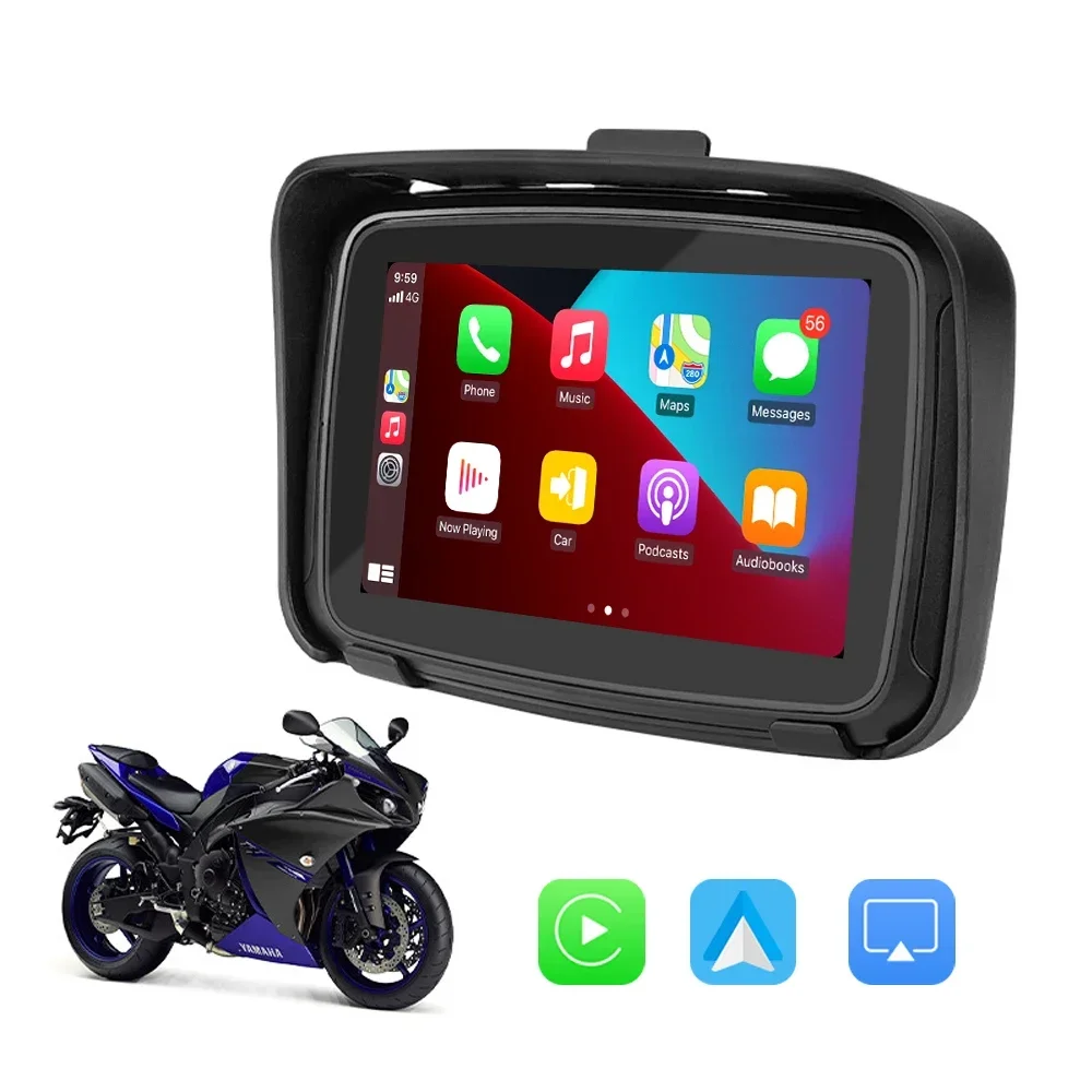 Nieuwe-Motorfiets-Navigatie-Waterdichte-Carplay-Scherm-Touchscreen ...