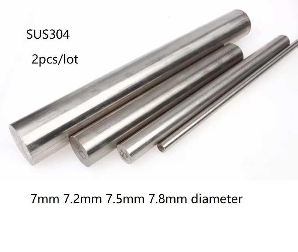 7mm 7.2mm 7.5mm 7.8mm diameter Light circle ss304 round bar 304 ...