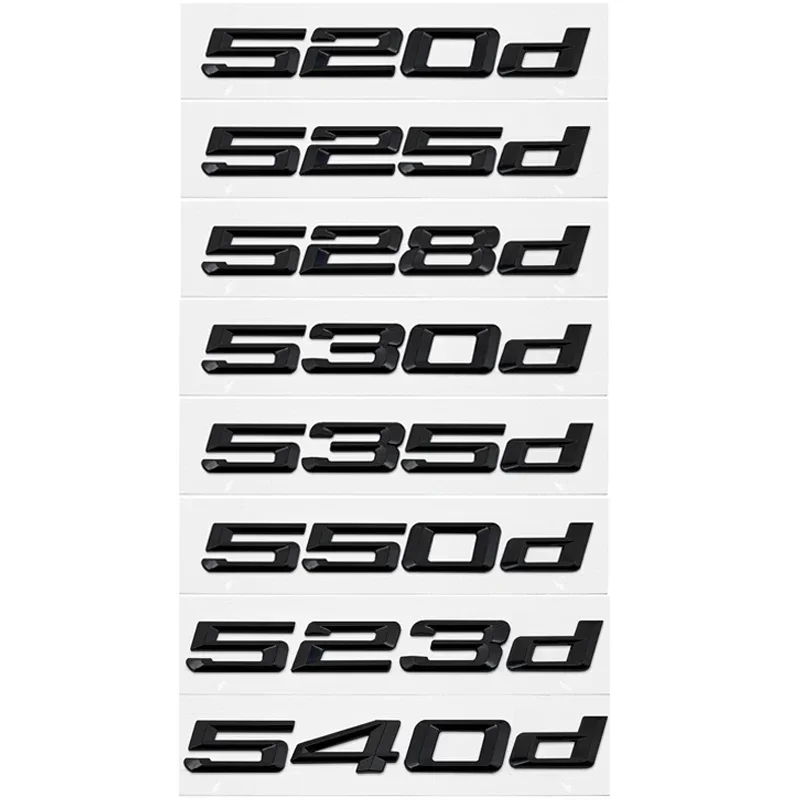 3D-ABS-Car-Trunk-Letters-Logo-Decals-Badge-Emblem-Sticker-For-BMW-5 ...
