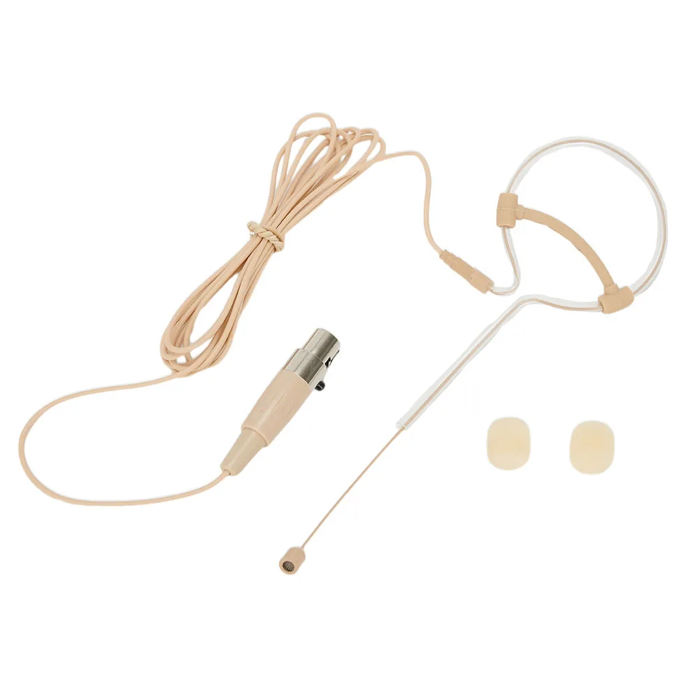 1-2m-Single-Ear-Hook-Headset-Microphone-Hand-free-Operation-Headworn ...