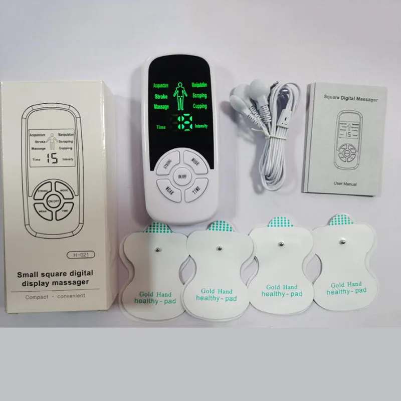 Tens-Muscle-Stimulator-6-Modes-Electric-EMS-Acupuncture-Body-Massage ...