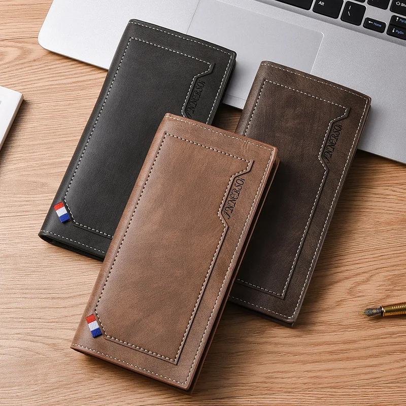 Men-s-Wallet-Thin-slim-wallet-Leather-long-Male-business-mens-wallets ...