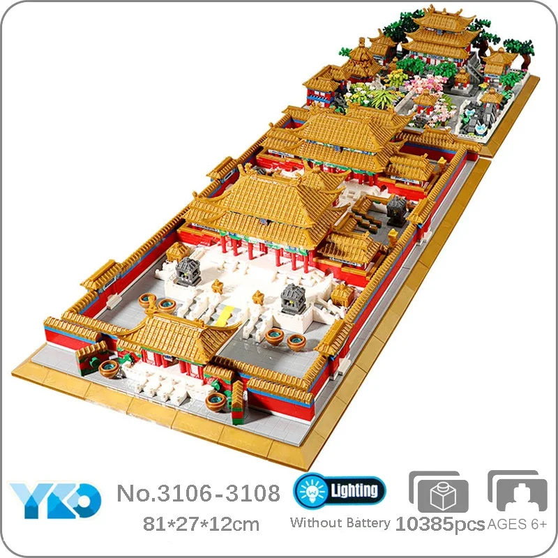 YKO-World-Architecture-The-Forbidden-City-Palace-Imperial-Garden-LED ...