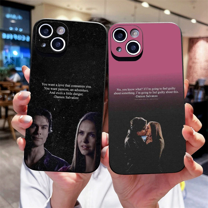 The Vampire Diaries Phone Case For Iphone 14 Pro Max 13 12 11 Xs Xr 7 8 ...