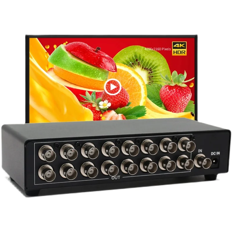 16-Port-BNC-Video-Splitter-1-BNC-In-16-BNC-out-CCTV-DVR-multi-screen ...