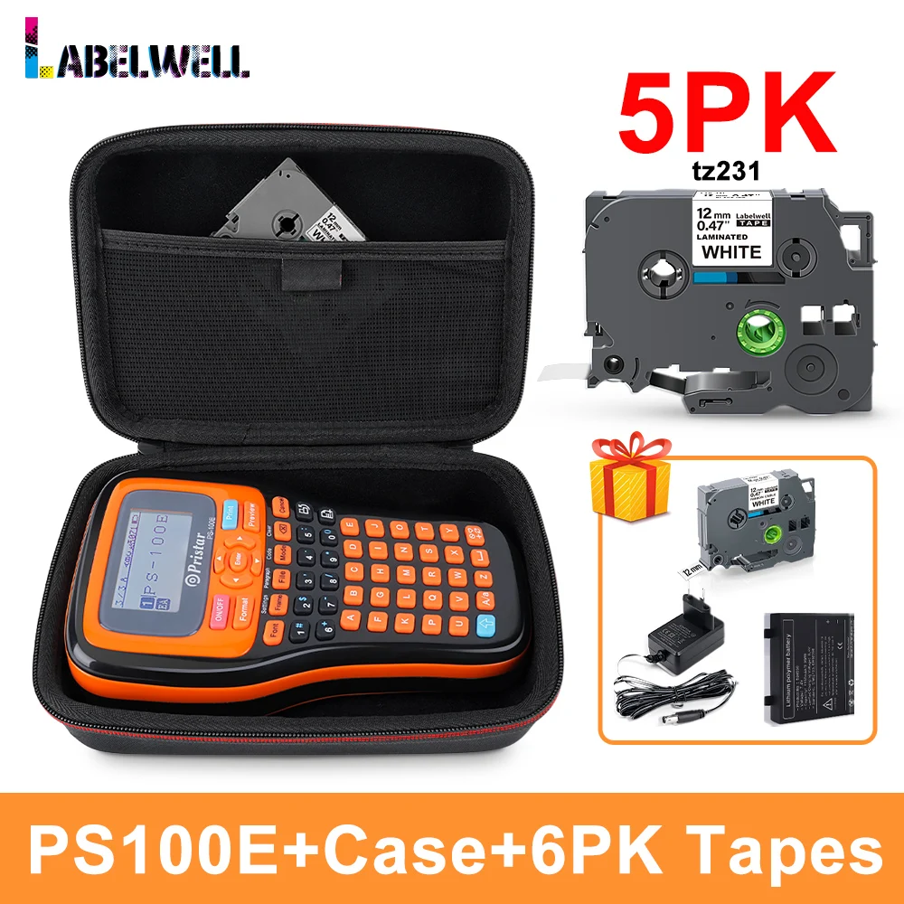 PS100E-Auto-Cutting-Label-Printer-Printer-Case-Substitua-por-Brother-P ...