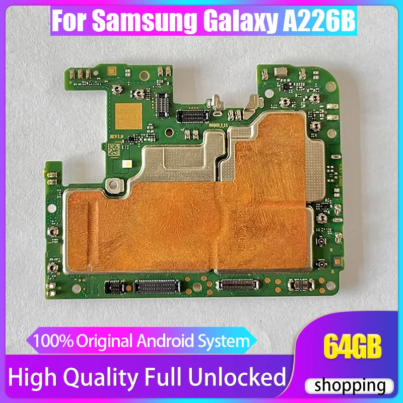 For-Samsung-Galaxy-A22-A226B-5G-Motherboard-Unlocked-Logic-Board-With ...