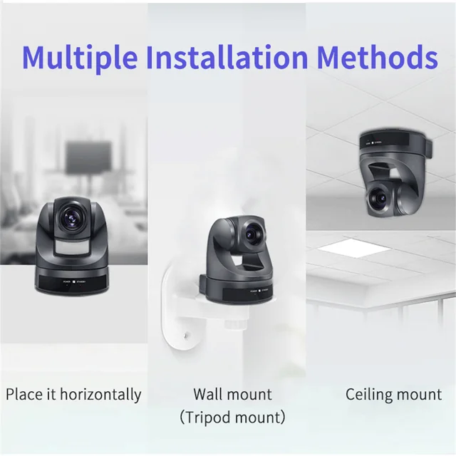 Conference Camera PTZ Video HD USB HDMI 3X 10X 20X For Educate Live ...
