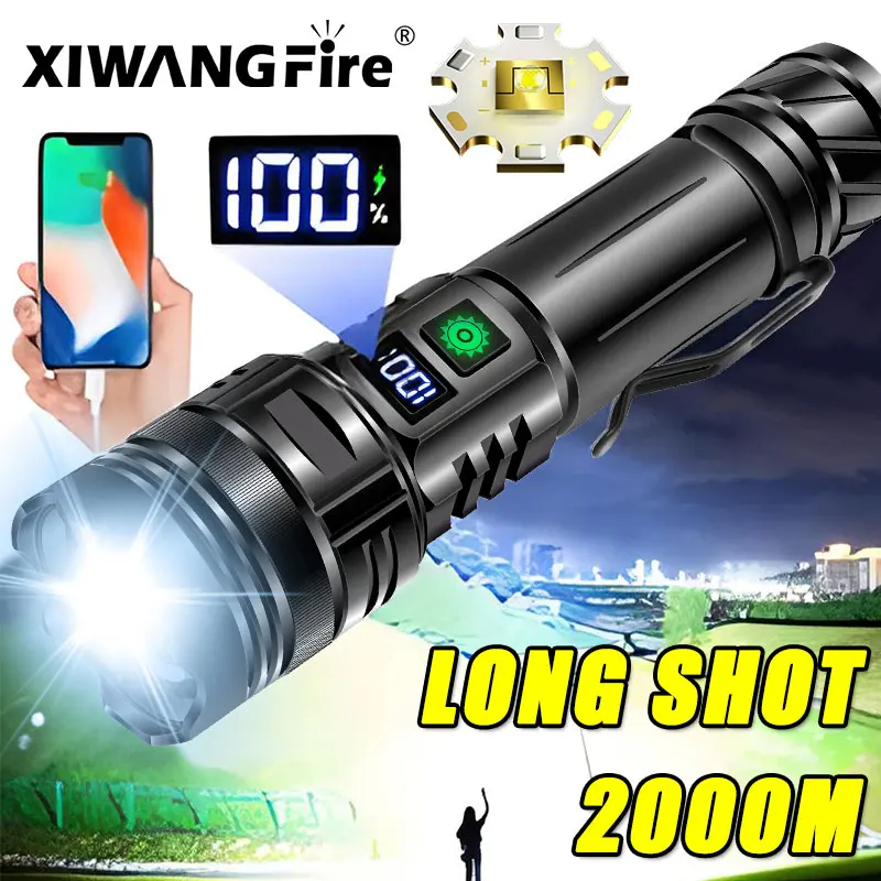 Rechargeable-LED-Flashlight-Super-Bright-Portable-Ultra-Power-Long ...