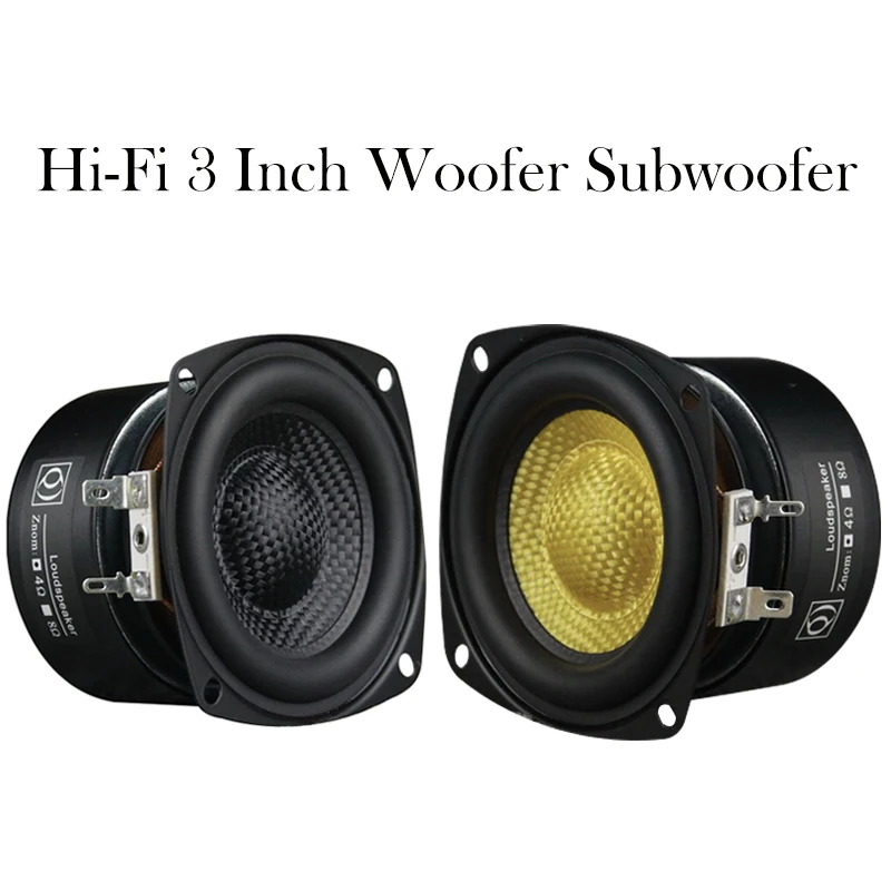 3-Inch-Woofer-Speaker-Unit-4-8-Ohm-50W-HiFi-Subwoofer-Home-Theater-Bass ...