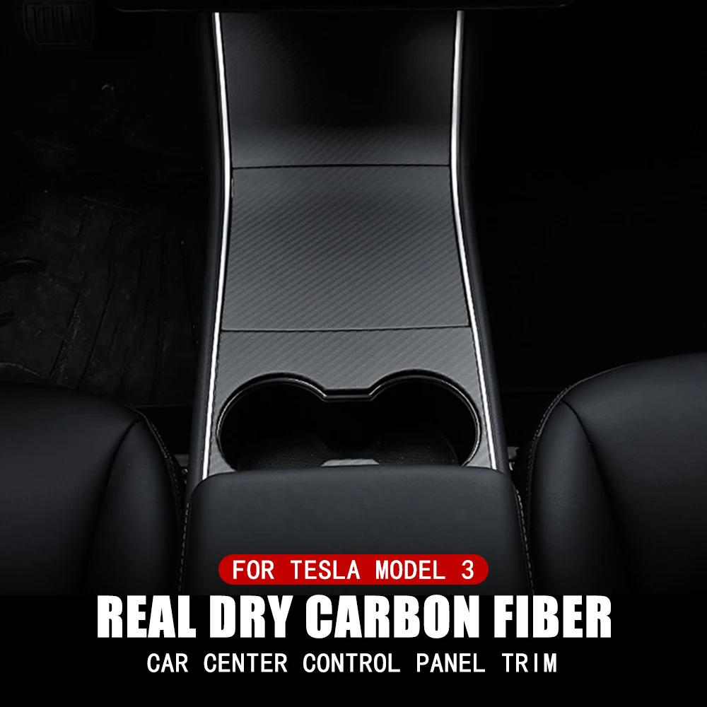 Car Central Control Panel Sticker For Tesla Model 3 2018 2019 Center ...