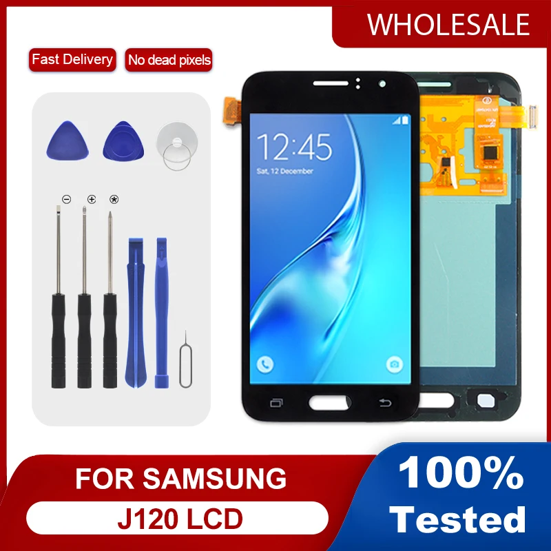 1Pcs-OLED-J1-2016-Display-For-Samsung-Galaxy-J120-Lcd-Touch-Screen ...