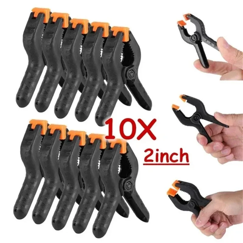 10/5 Pack 2inch Plastic Nylon Adjustable Woodworking Clamps Wood ...