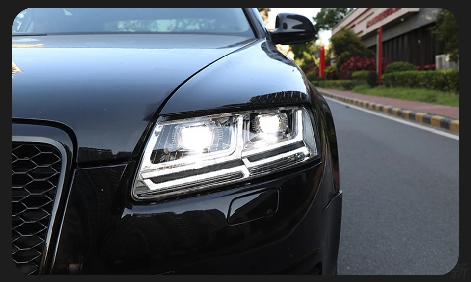 Audi A6 Headlights 2005-2011 A6 C5 C6 LED Headlight Dynamic Signal ...