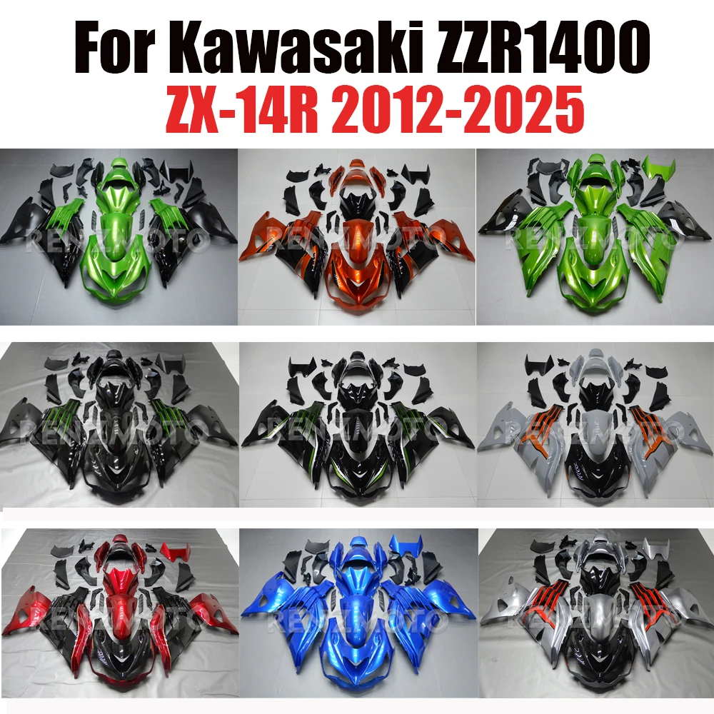Motorcycle Fairing Kit for Kawasaki ZX14R ZZR1400 2012-2024 Fairings ...
