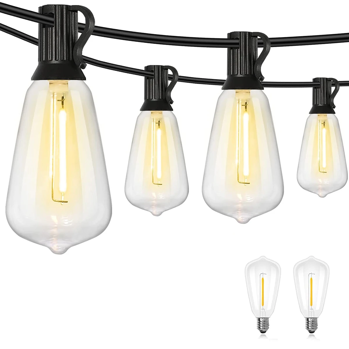 Outdoor-String-Lights-LED-G40-Dimmable-Party-Garland-Globe-Bulbs-String ...