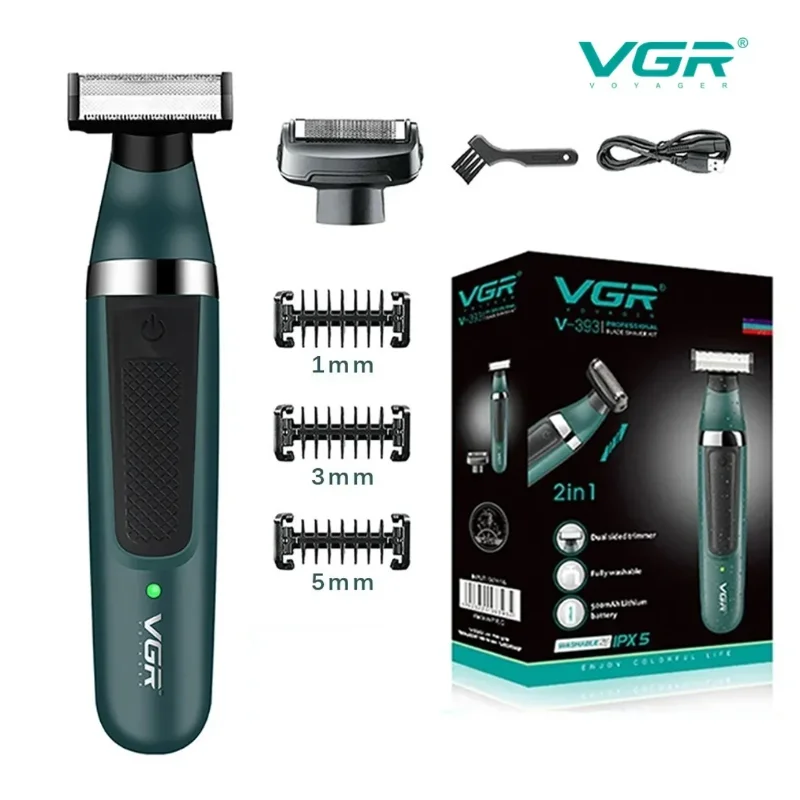 VgazHair-Tondeuse-Rechargeable-Rasoir-tanche-Barbe-Tondeuse-Corps ...