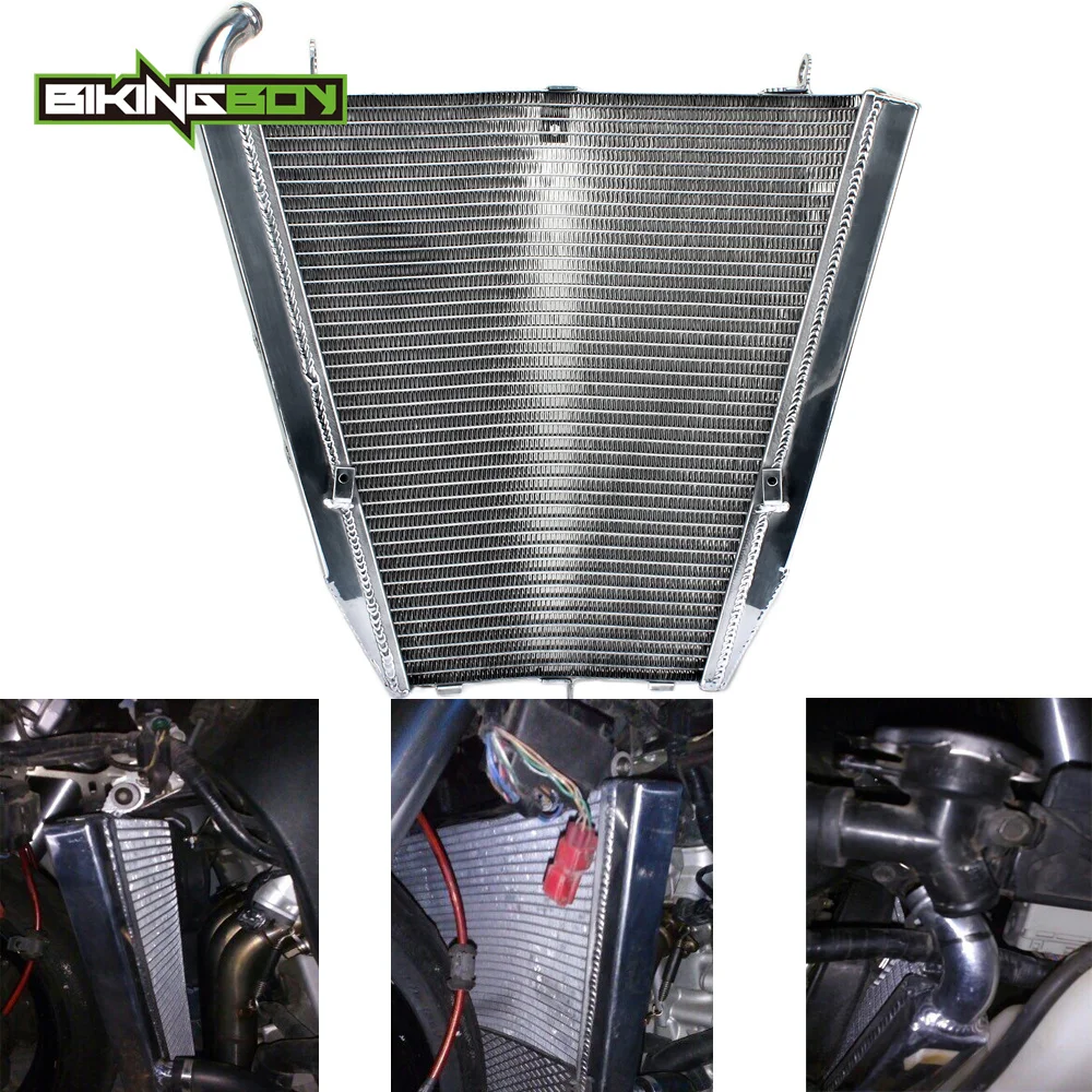 BIKINGBOY Engine Radiator Cooling For Honda CBR1000RR Fireblade 04 05 ...