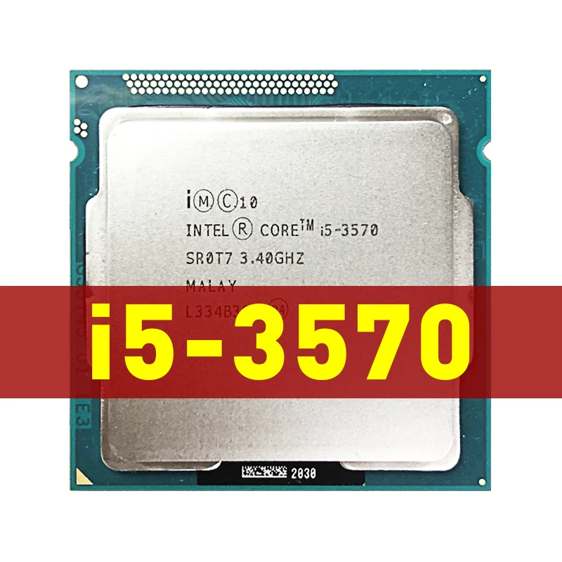 Intel Core I5-3570 I5 3570 3.4 Ghz Quad-core Quad-thread Processador Cpu 6m 77w Lga 1155 - Cpus ...