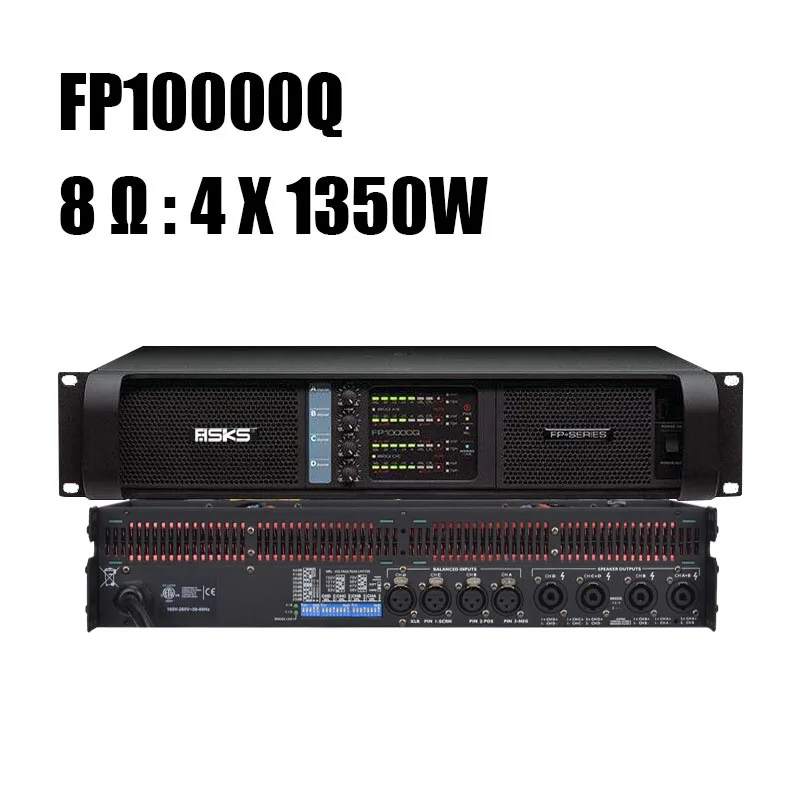 4-Channel-4-2500-Watts-Class-FP-10000Q-Line-Array-Sound-System-Audio ...