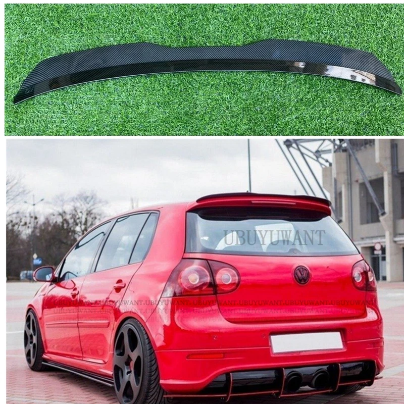 Ubuyuwant For Vw Golf 5 Gti Mk5 Spoiler High Quality Abs Gloosy Black ...